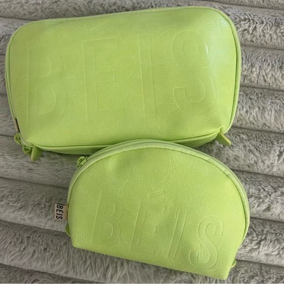 BEIS | Bags | Bis Citron Cosmetic Set | Poshmark